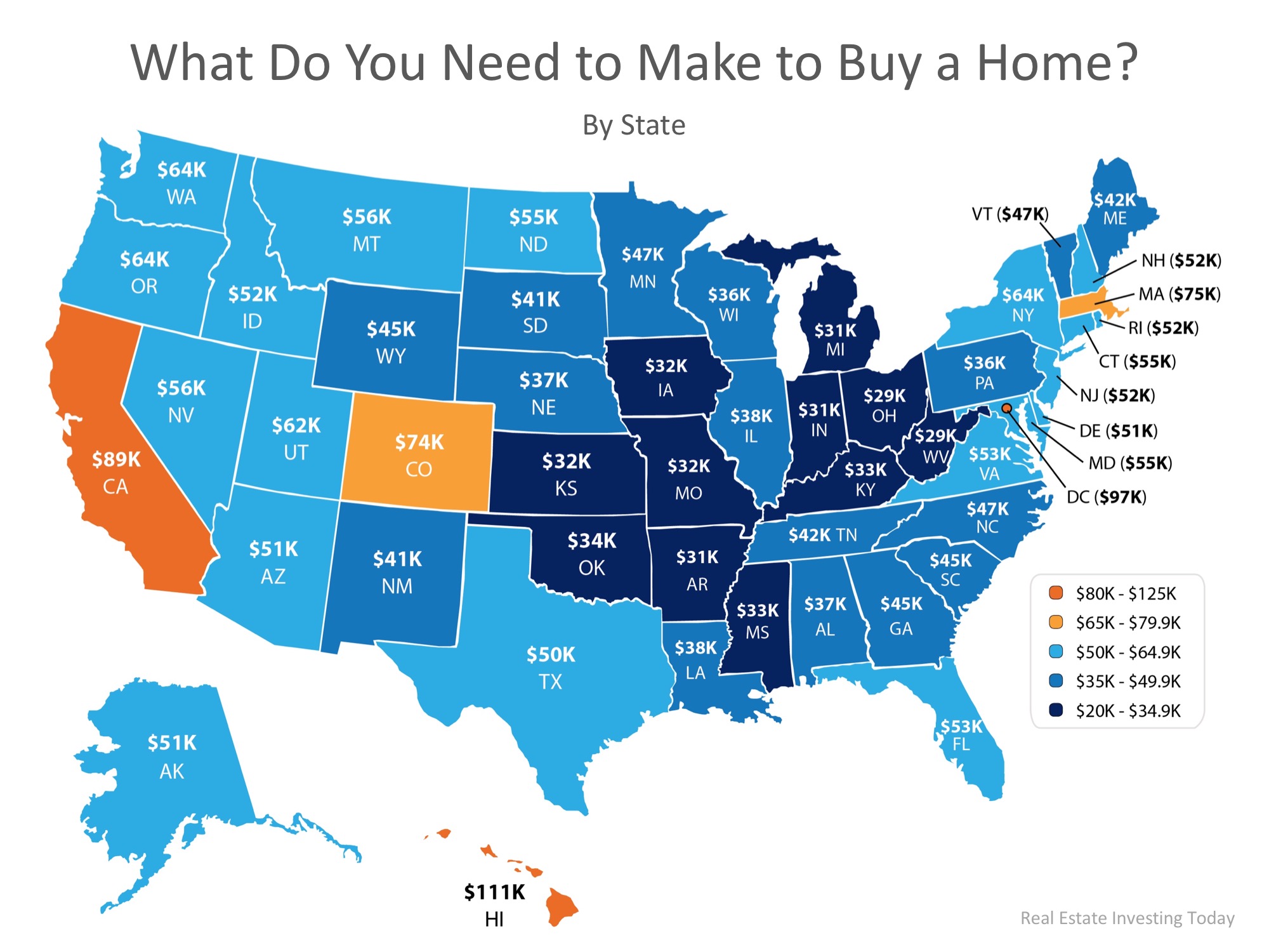 Buy A Home In Your State How Much Do You Need Buy A Home In Your State How Much Do You Need